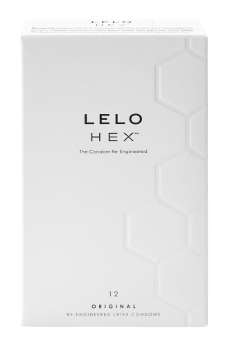 LELO - HEX Original prezerwatywy lateksowe (12 sztuk) Modern Love